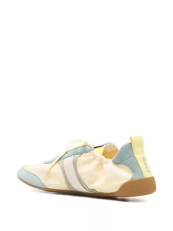 Chloé Kick Low-top Sneakers - Yellow