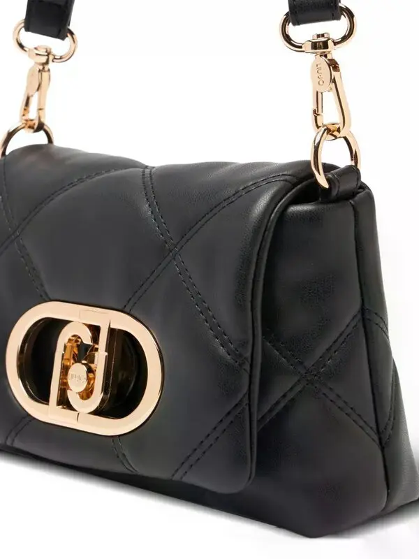 Liu Jo Quilted Bag With Detachable Strap - Black