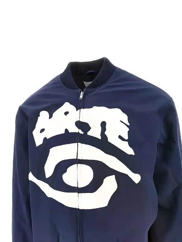 ARTE ANTWERP Logo-print Bomber Jacket