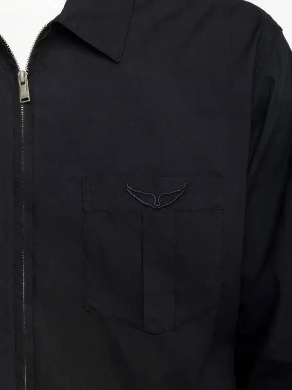 Zadig&Voltaire Zip Pocket Shirt - Black