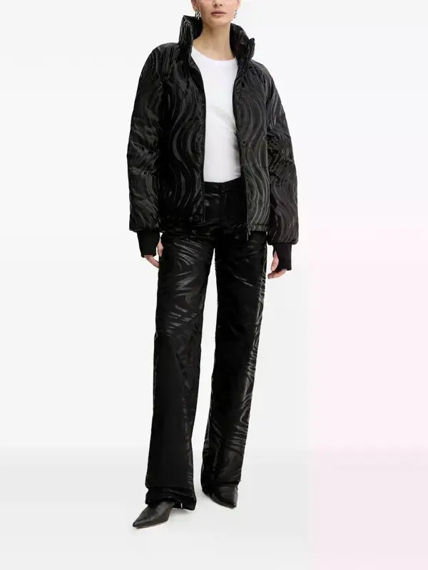 Armani Exchange Zebra-pattern Jeans