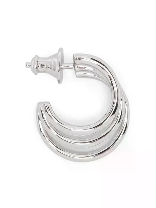 SHAUN LEANE Bound Hoop Earring - Silver