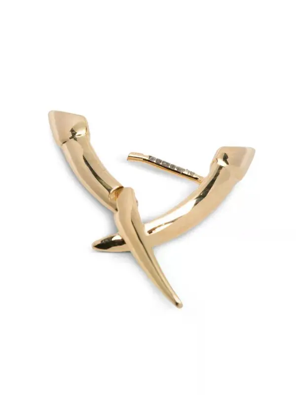SHAUN LEANE Mini Sabre Crossover Earring