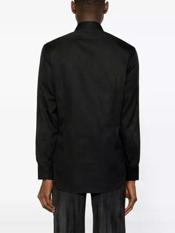 Etro Patterned-jacquard Cotton Shirt