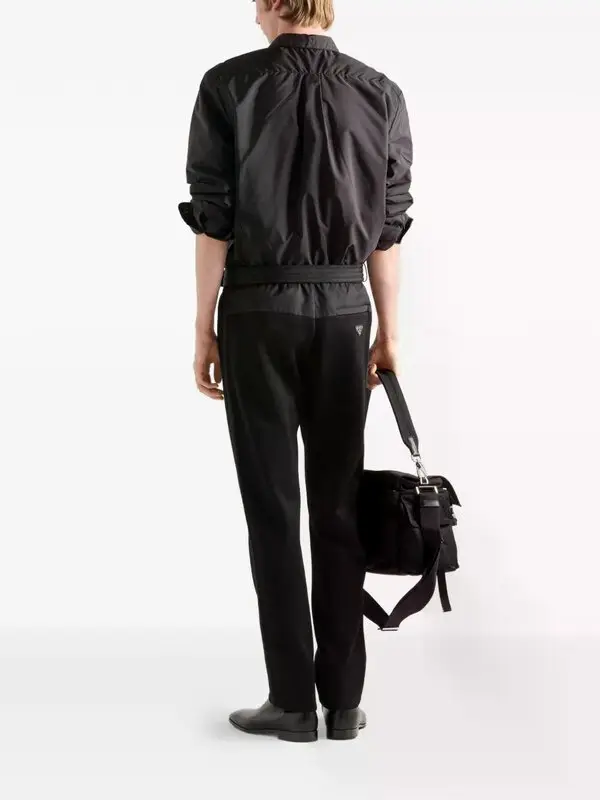 Prada Logo-embroidered Pocket-detail Shirt