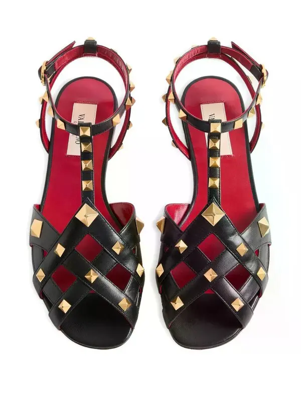 Valentino Garavani Studded Kidskin Sandals