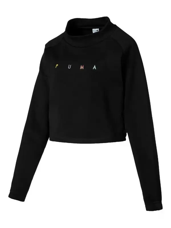 PUMA Graphic Cropped Sweater