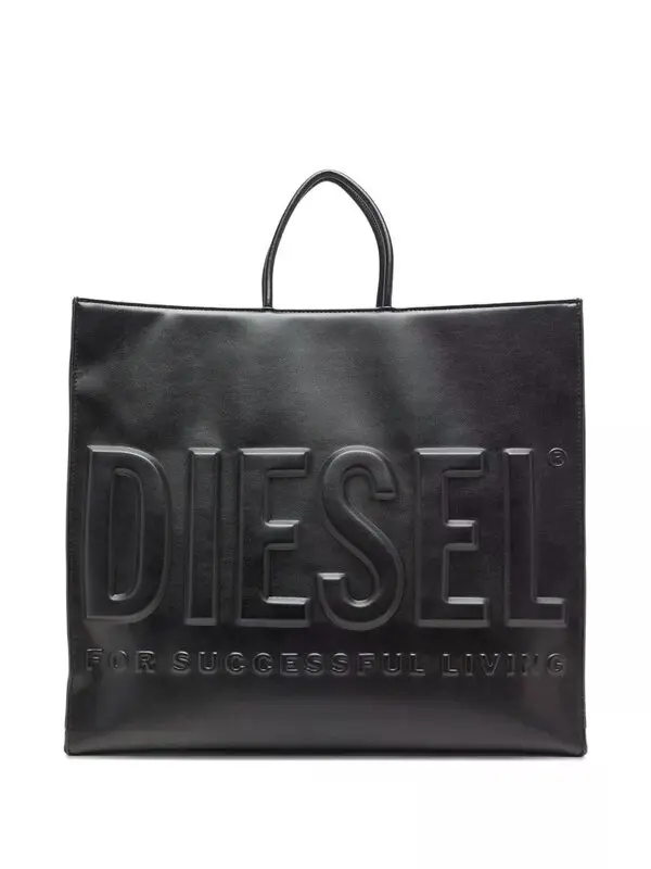 DIESEL® Embossed Shopper Tote Bag