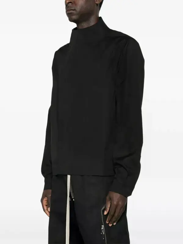 Rick Owens Long Sleeve Jacket - Black