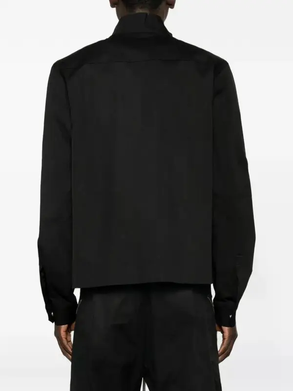 Rick Owens Long Sleeve Jacket - Black