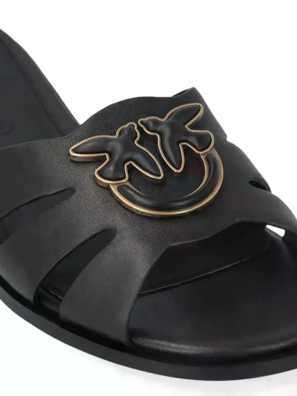 Pinko Love Birds Cut-out Sandals