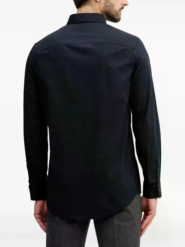 Armani Exchange Logo-embroidered Shirt