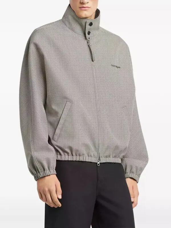 COURREGES Pattern Zip-up Jacket - Neutrals