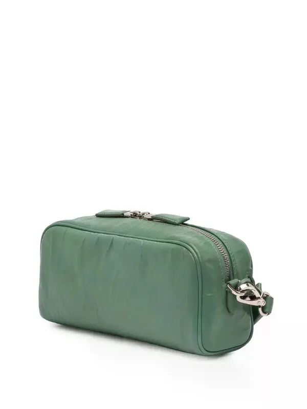 Prada Nappa Antique Multi Pocket Crossbody Bag - Green