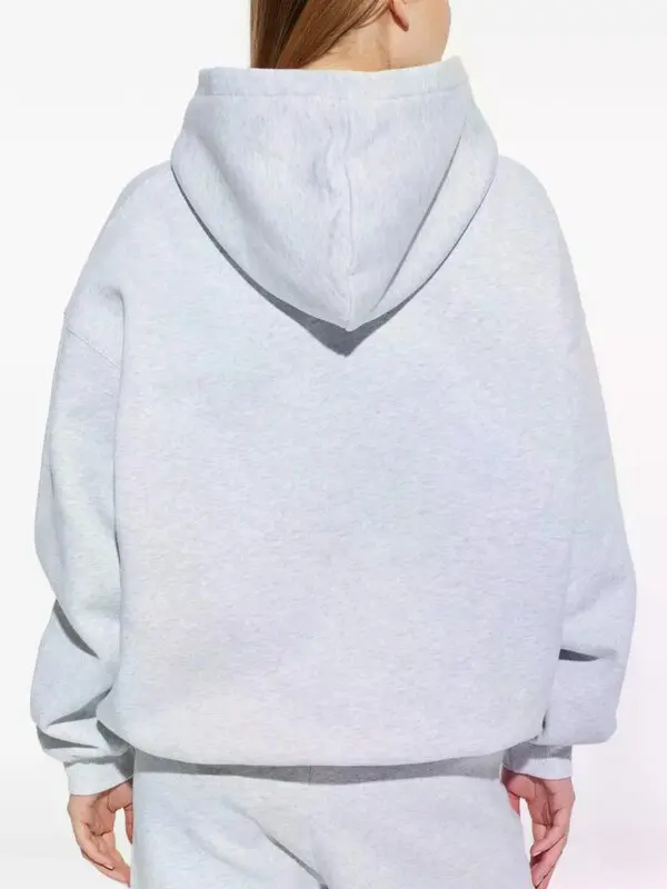 ROTATE BY BIRGER CHRISTENSEN Logo-print Hoodie - Grey