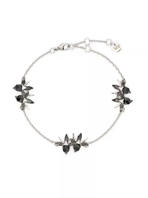 SHAUN LEANE Diamond Flowers Sterling Bracelet - Silver