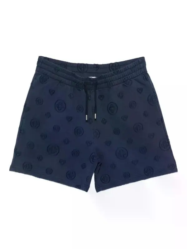Casablanca Patterned Drawstring-waistband Track Shorts