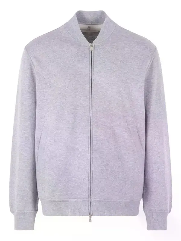 Brunello Cucinelli Zip Jacket - Grey