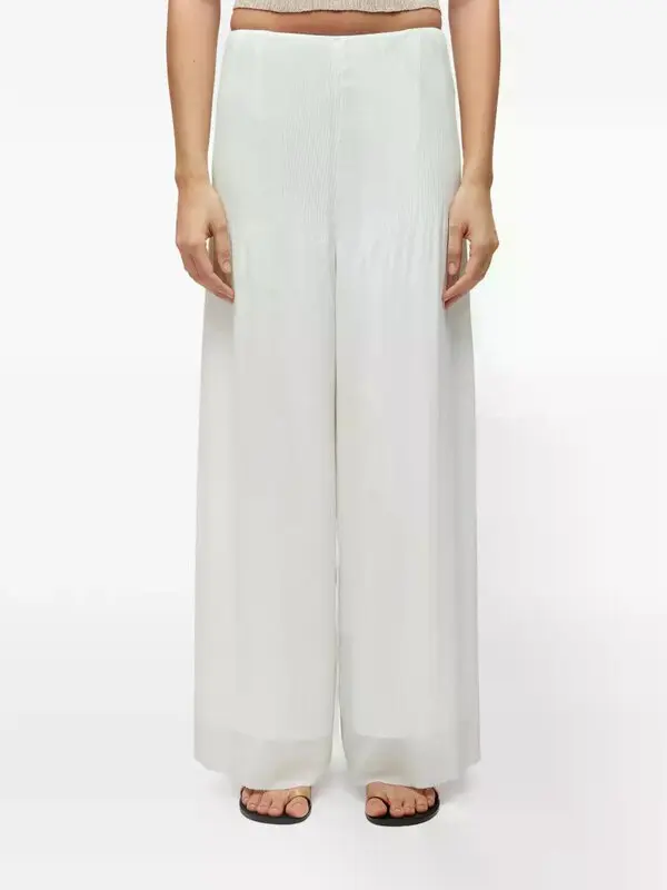 OSKLEN Pleated Wide Leg Trousers