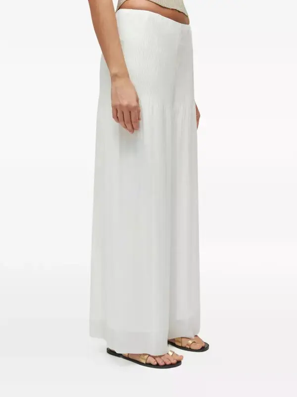 OSKLEN Pleated Wide Leg Trousers