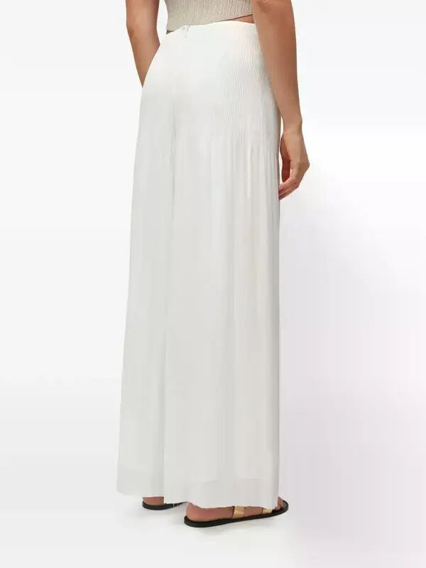 OSKLEN Pleated Wide Leg Trousers