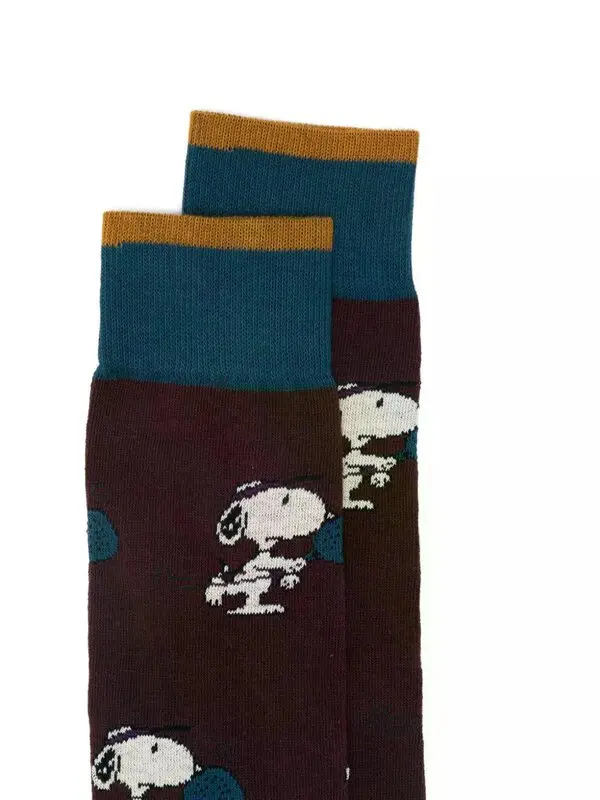 IN THE BOX X Peanuts Snoopy Paddle All-over Socks