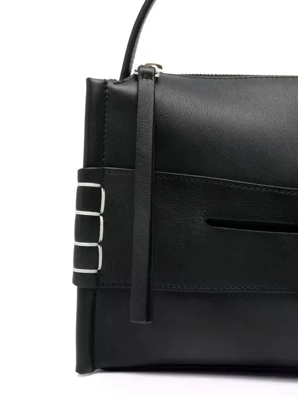 JW Anderson Leather Tote Bag - Black