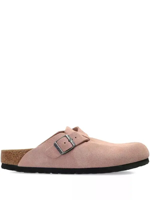 BIRKENSTOCK Boston Suede Clogs