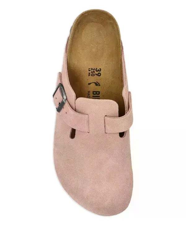 BIRKENSTOCK Boston Suede Clogs