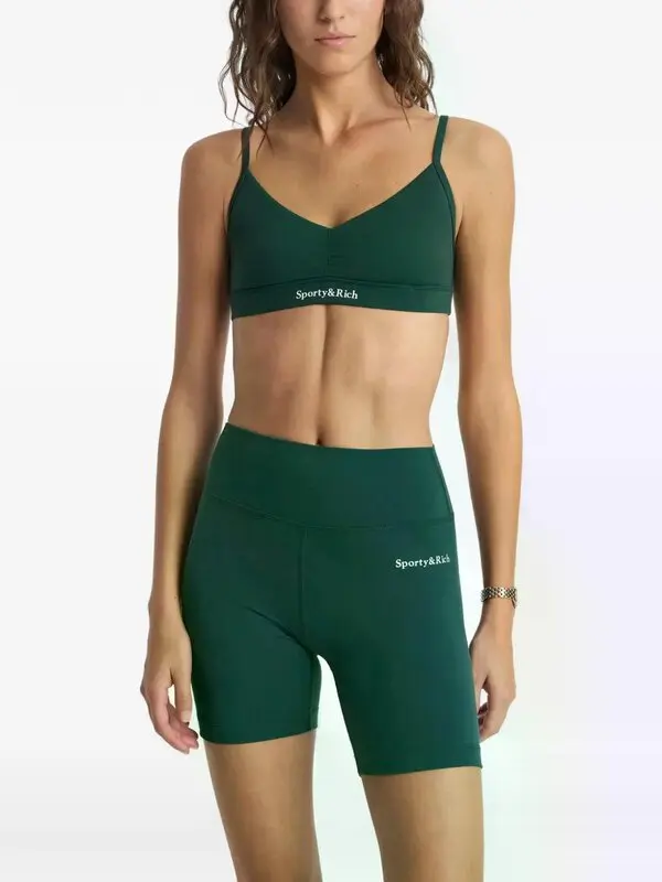 Sporty & Rich High-rise Shorts