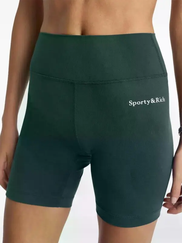 Sporty & Rich High-rise Shorts