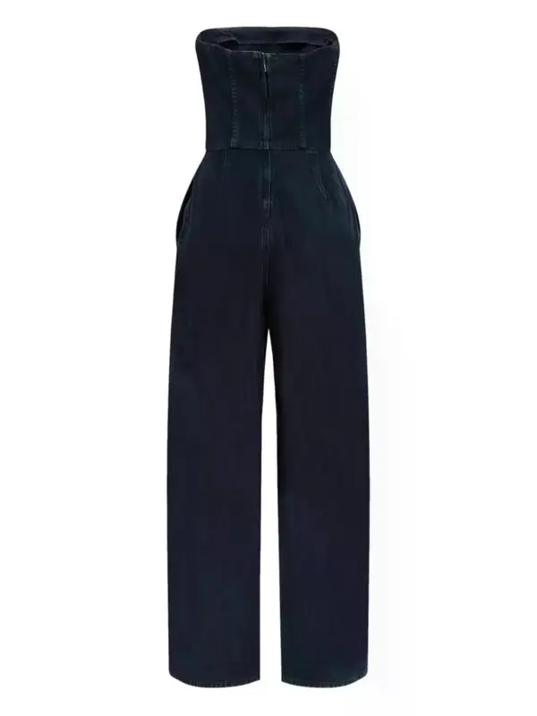 AGOLDE Agyness Strapless Jumpsuit - Blue