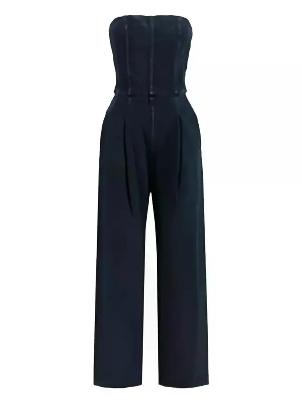 AGOLDE Agyness Strapless Jumpsuit - Blue
