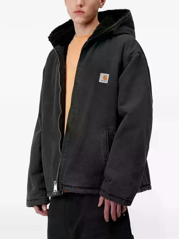Carhartt Work In Progress Mitch Hooded Zip Jacket - Grey