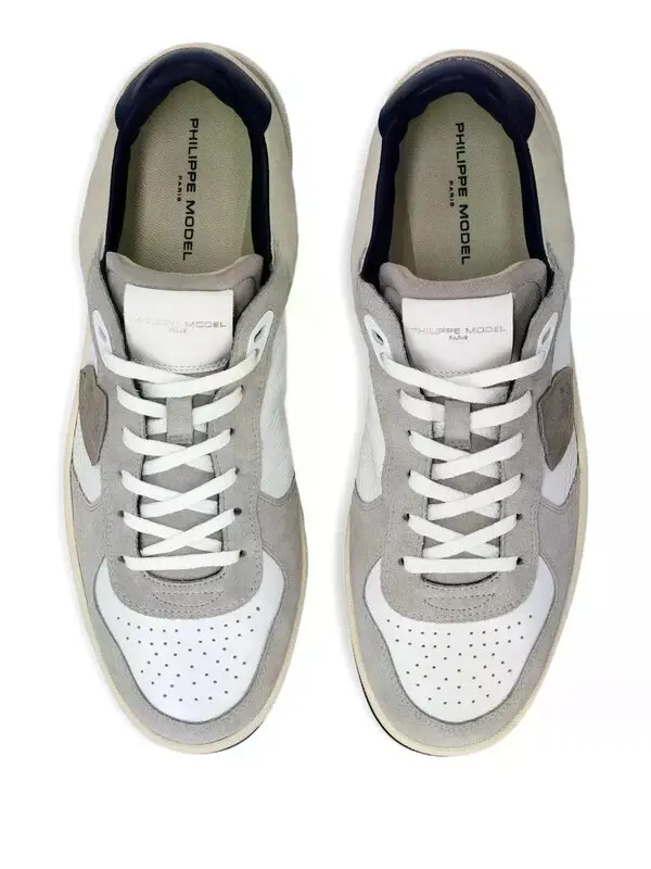 Philippe Model Perforated Patch Sneakers