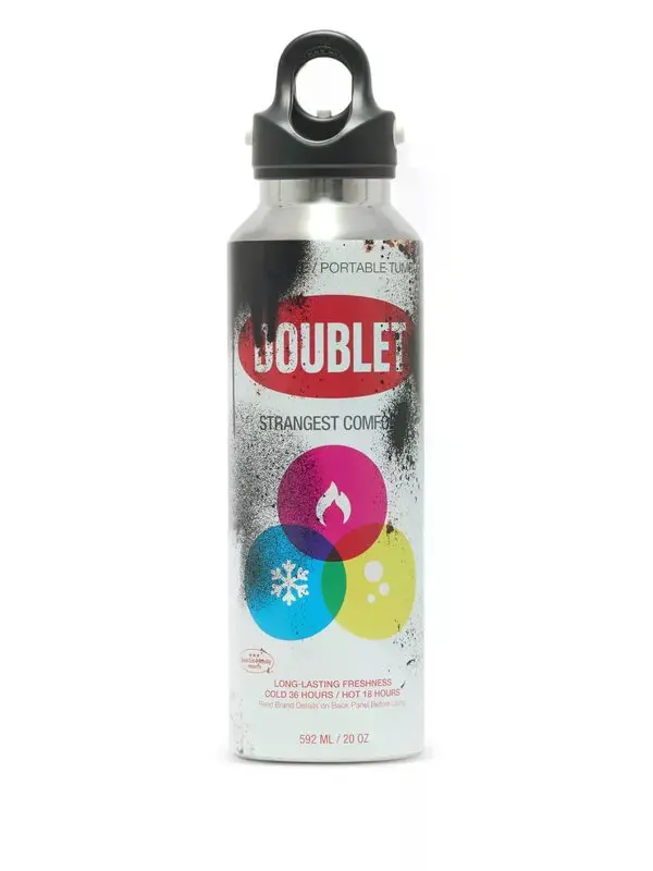 DOUBLET Spray-can Water Bottle - White