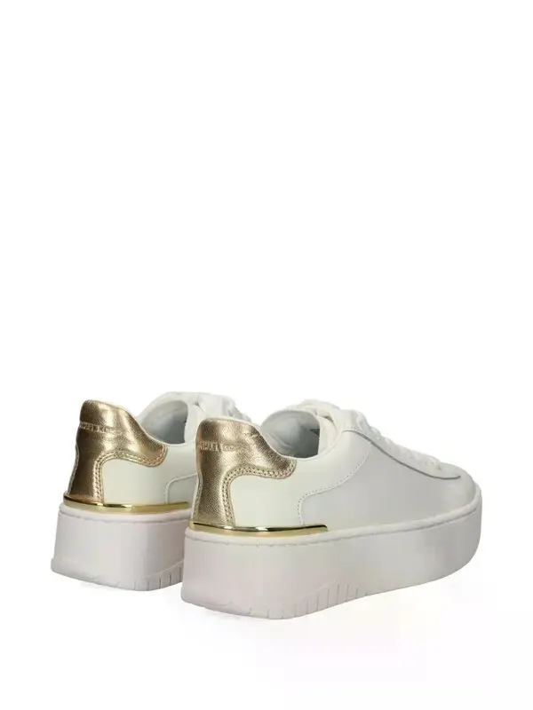 Michael Kors Flatform Sneakers - White