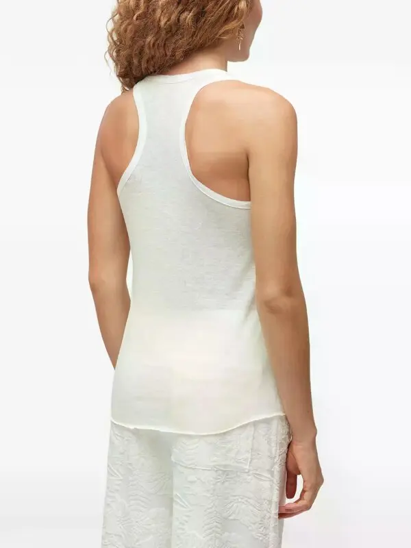 OSKLEN Curved-hem Tank Top