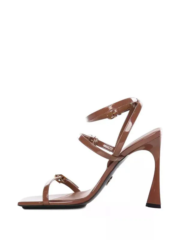 Stella McCartney Triple-strap Sculptural Heel Sandals
