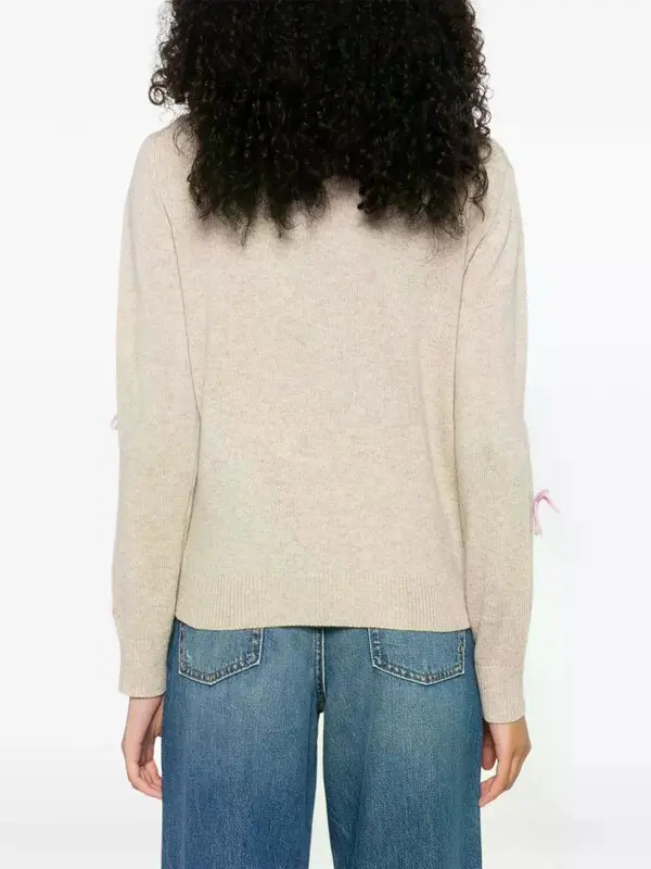 MC2 SAINT BARTH Embellished Crew Neck Sweater