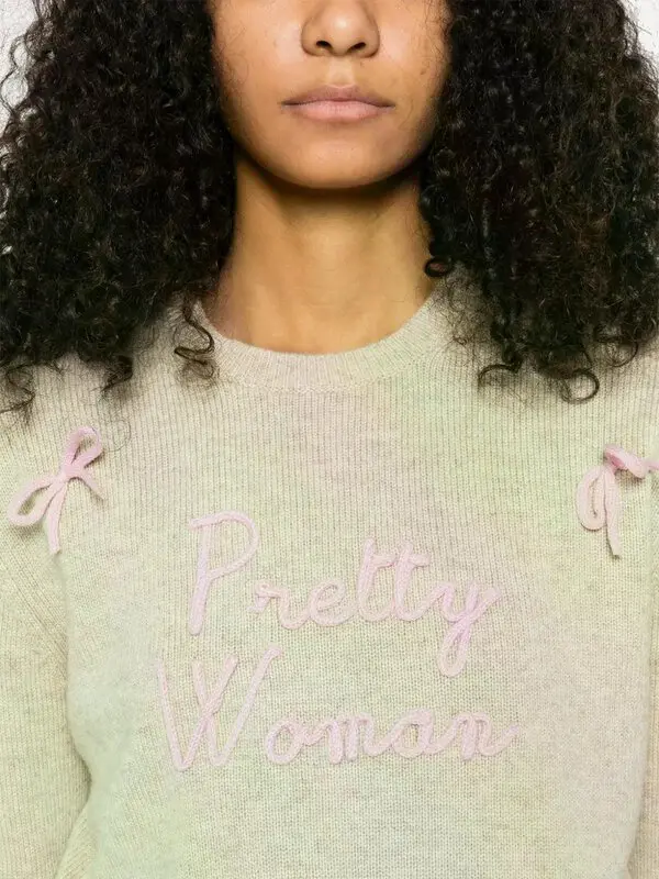MC2 SAINT BARTH Embellished Crew Neck Sweater