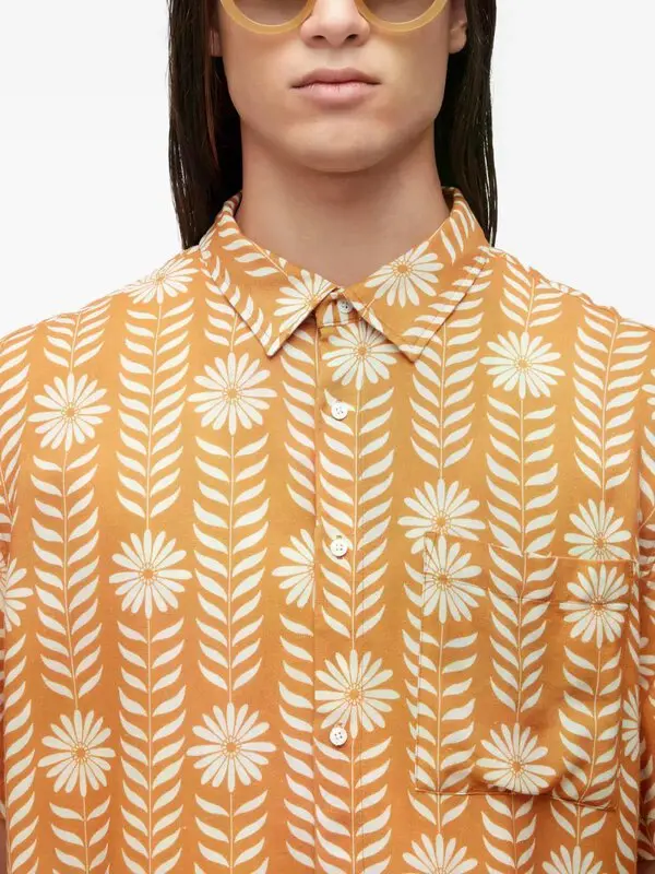 OSKLEN Daisy Floral-pattern Shirt