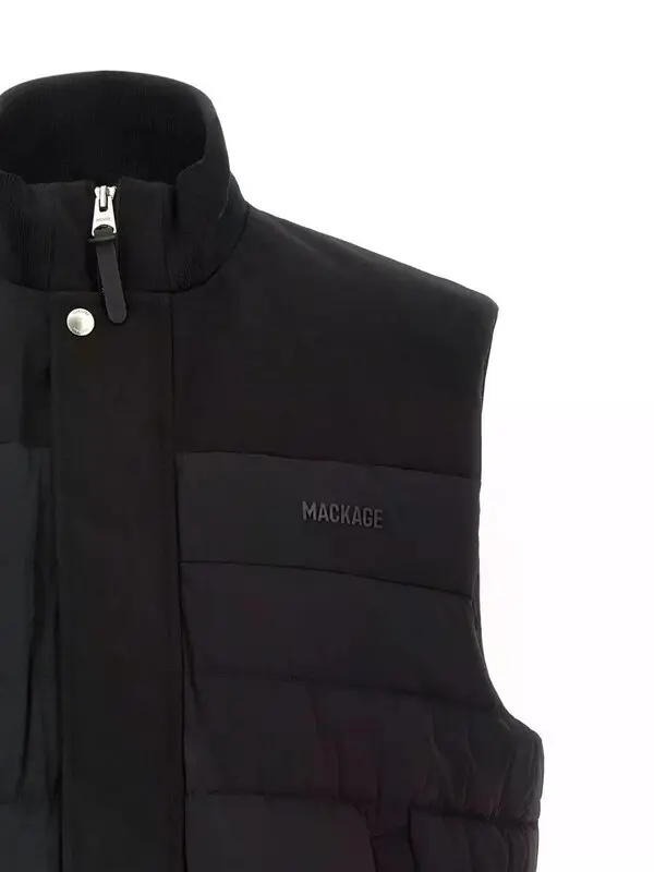 Mackage Padded Quilted Vest - Black