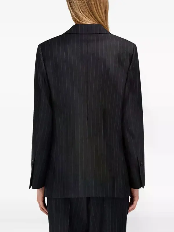 FERRAGAMO Pinstripe Double-breasted Blazer
