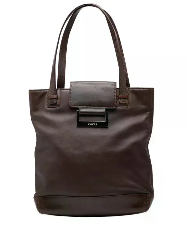 Loewe 2003 Leather Tote Bag