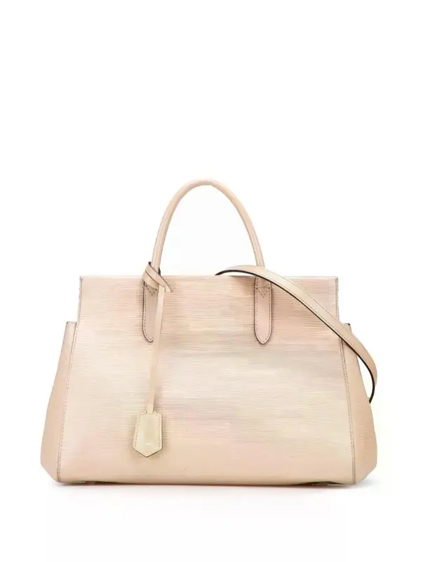 LOUIS VUITTON 2014 Epi Marly Mm Satchel - Brown