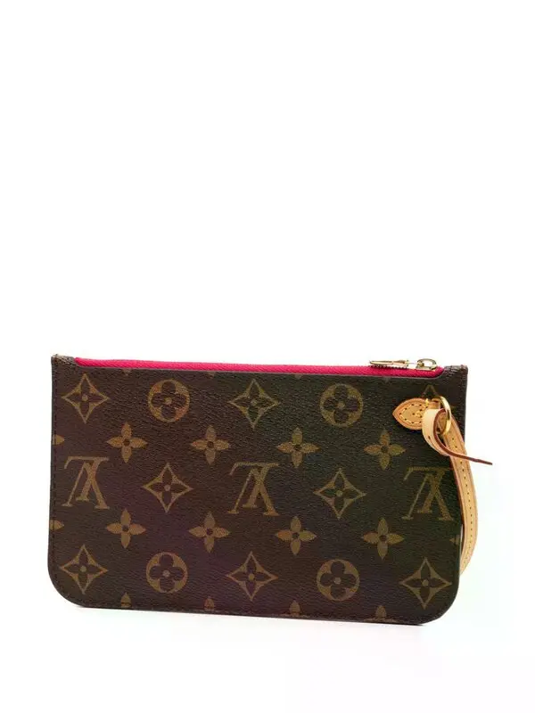 LOUIS VUITTON 2017 Monogram Neverfull Pouch