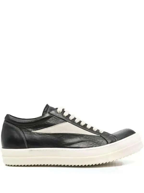 Rick Owens Low Top Sneakers - Black