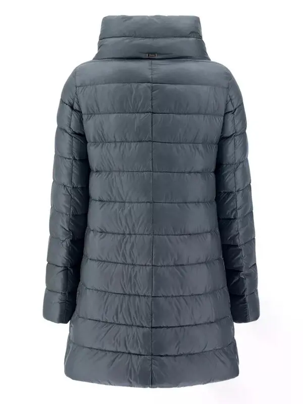 Herno Amelia High-neck Quilted Jacket - Blue