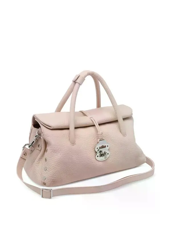 ZANELLATO Dott Studded Top-handle Tote - Neutrals